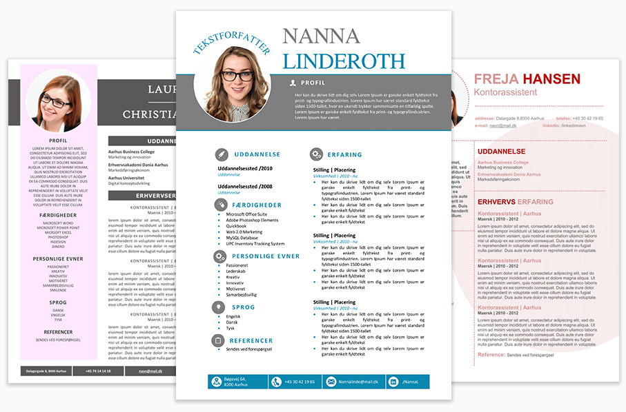 Jobansoegning-skabelon - Jobih